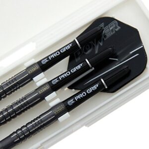 Target Darts - Phil Taylor Power 8Zero Black Titanium 20G Soft Tip Darts