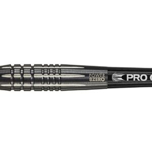 Target Darts - Phil Taylor Power 8Zero Black Titanium 20G Soft Tip Darts