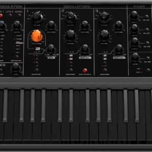 Studiologic Sledge 2 Black Edition Synthesizer with 61-Key Semi-Weighted Keyboard