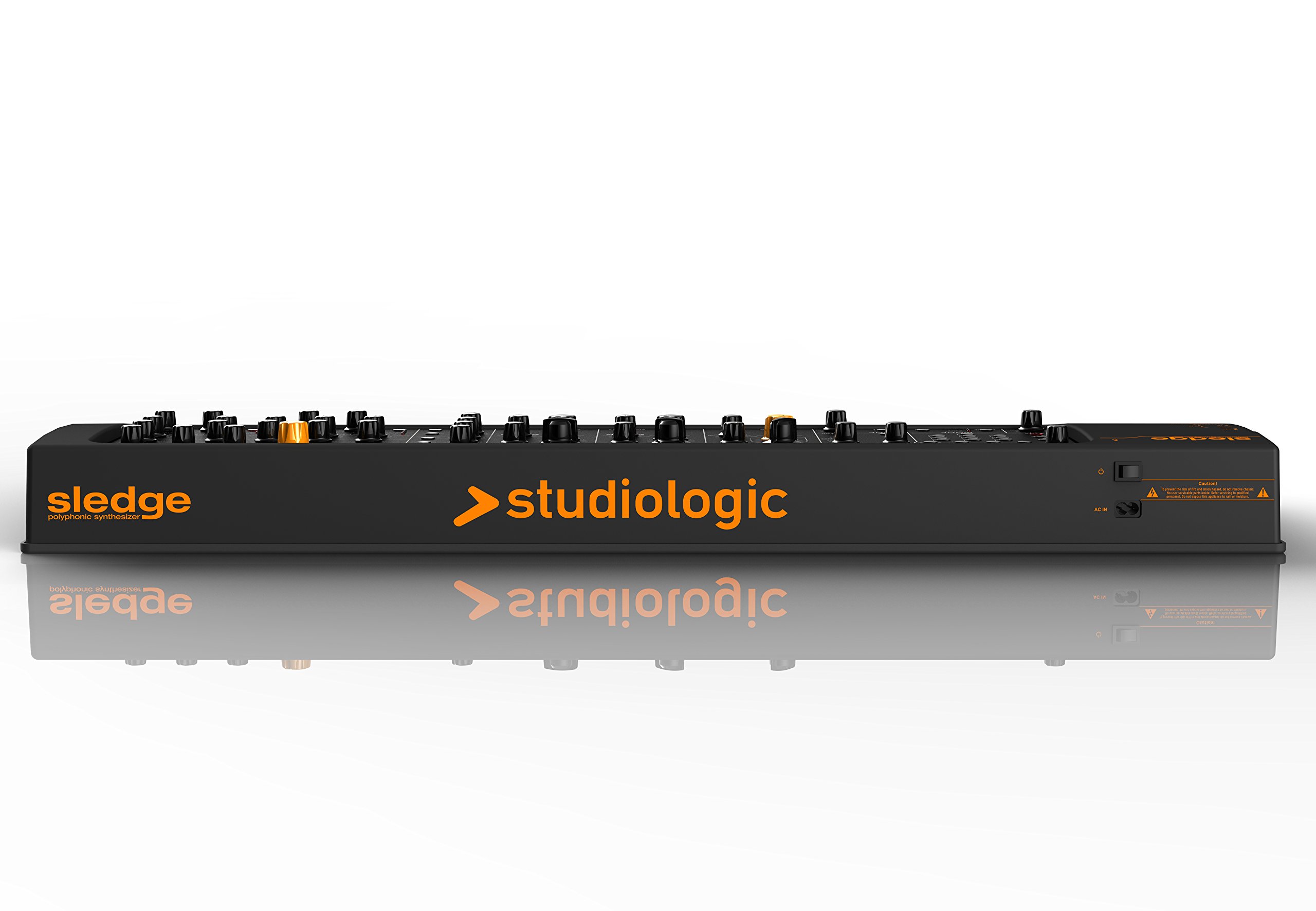 Studiologic Sledge 2 Black Edition Synthesizer with 61-Key Semi-Weighted Keyboard