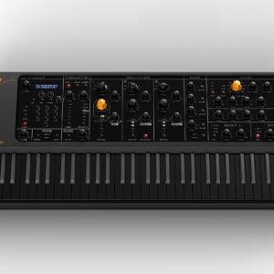 Studiologic Sledge 2 Black Edition Synthesizer with 61-Key Semi-Weighted Keyboard