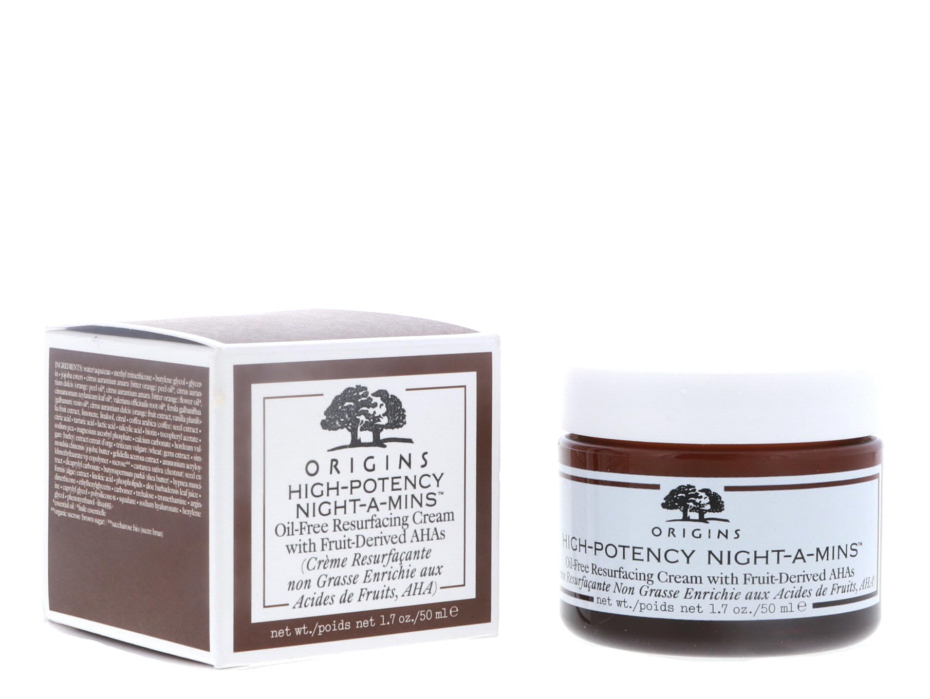 Origins High Potency Night-A-Mins Mineral Enriched Renewal Night Cream 1.7 Ounce Unbox