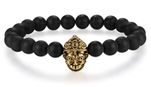 hanuman hindu god of strength and courage energy beads bracelet 8mm