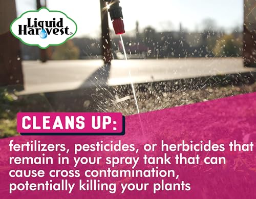 Liquid Harvest Blazer Spray Tank Cleaner, Pint (16oz), for Cleaning All Chemical Solution Residue - Spray Tank Cleaner for Gardening and Lawn