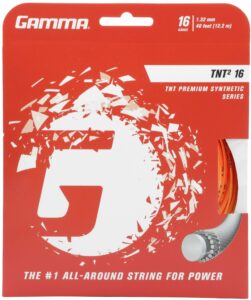 gamma sports tnt2 16g string - orange