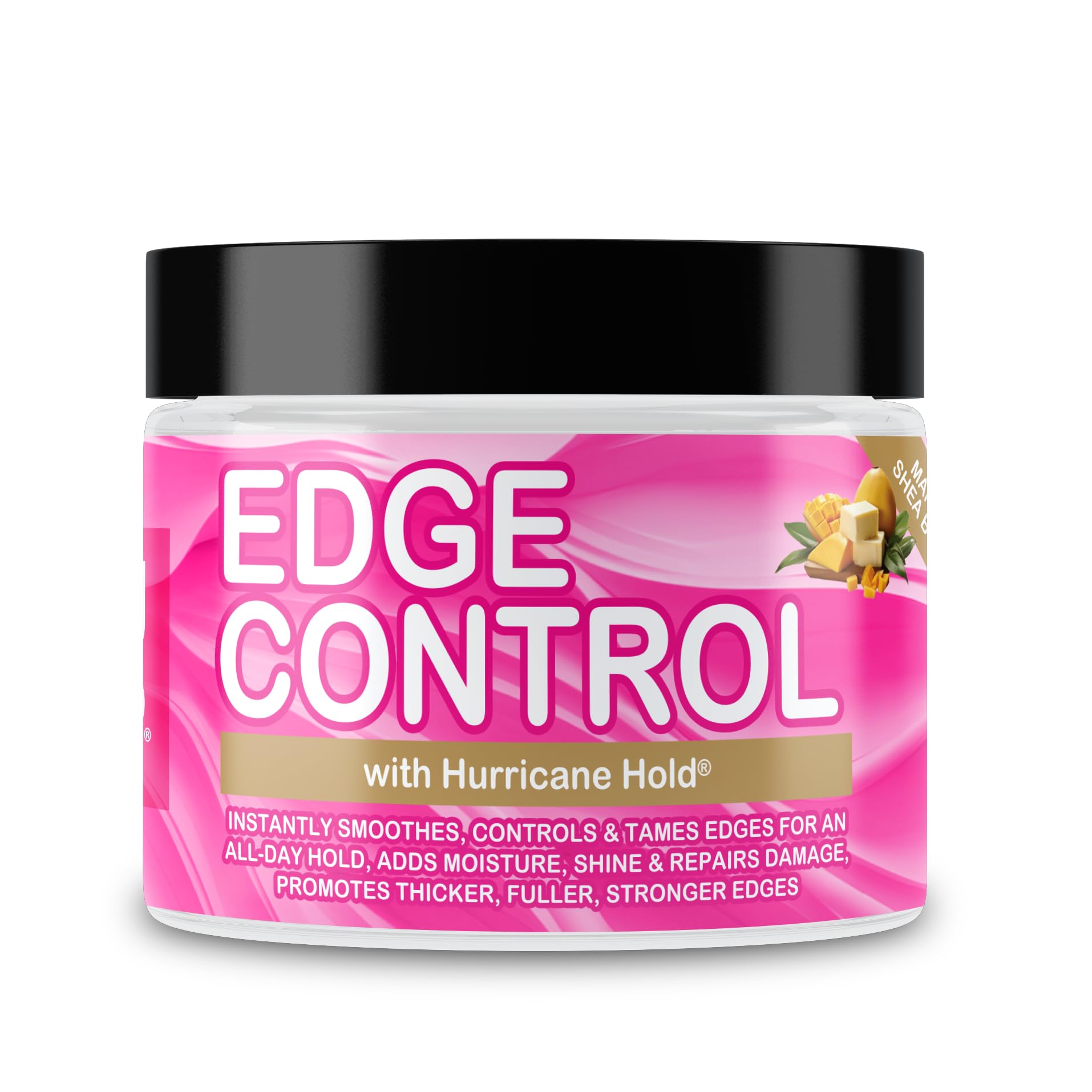 Good2Gro Edge Control Gel - Instant Hold, Moisture Infusion, Shine Boost, Repair, Restore, and Enhance Thicker Edges Growth - Vegan, Cruelty-Free - 4oz