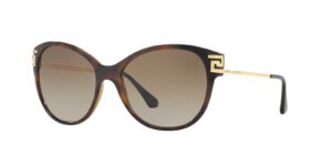 versace ve4316b sunglasses 514813-57 - 57mm lens diameter havana frame, brown ve4316b-514813-57