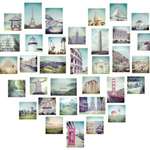 WallPops DWPK2150 Love 2 Travel Wall Art Kit, Multicolor