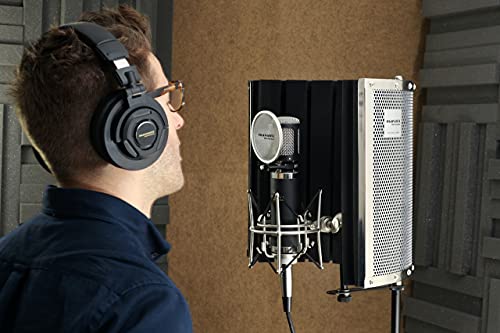 Marantz Professional Sound Shield Compact | Portable Professional Vocal Reflection Filter Featuring High Density Acoustic Foam