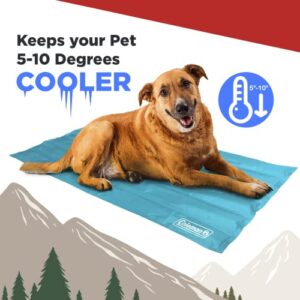 Coleman Comfort Cooling Gel Pet Pad Mat in Large 20"x36", for Large Pets