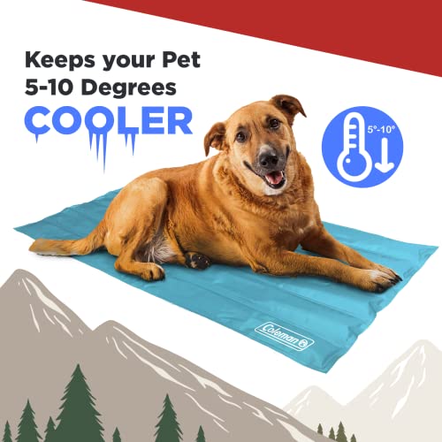 Coleman Comfort Cooling Gel Pet Pad Mat in Large 20"x36", for Large Pets