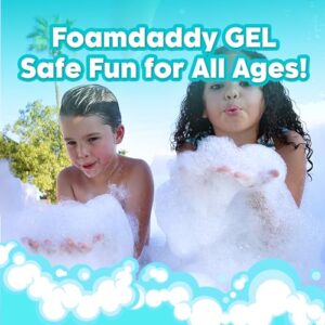 Foam Daddy Foam Machine Gel Solution - Professional Super Stacking Foam Machine Refill, 10 Rounds, Foam Machine Fluid that Makes 400 Gallons of Foam Party Fun! - 1 Gallon