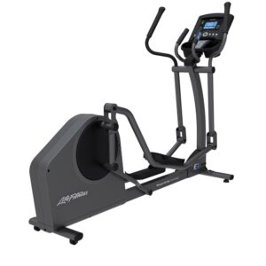 life fitness cross trainer - e1 with go console