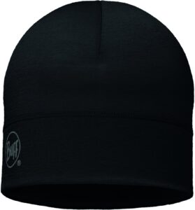 black merino wool beanie