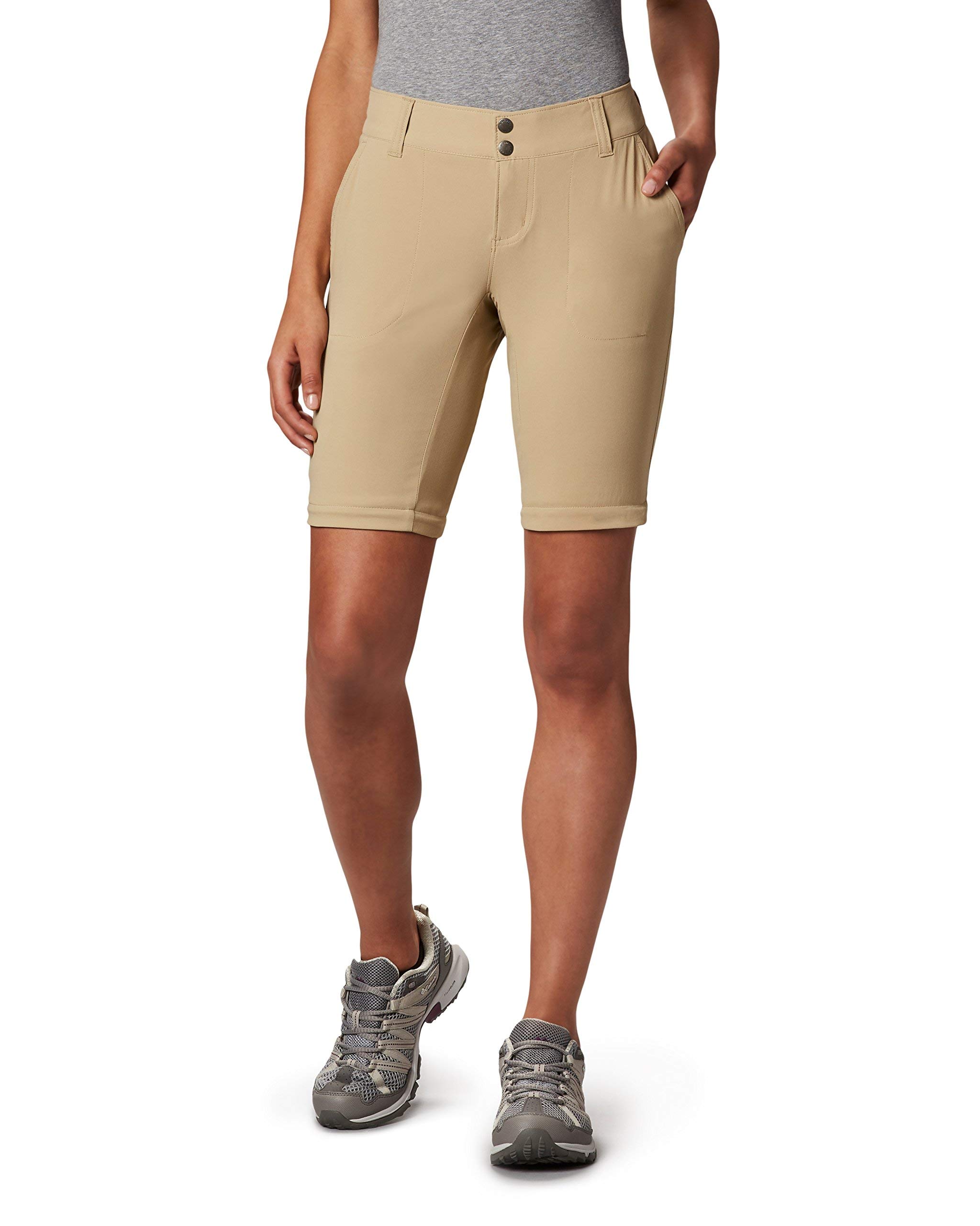 Columbia Women's Standard Saturday Trail II Convertible Pant, British Tan, 8 Regular