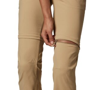 Columbia Women's Standard Saturday Trail II Convertible Pant, British Tan, 8 Regular