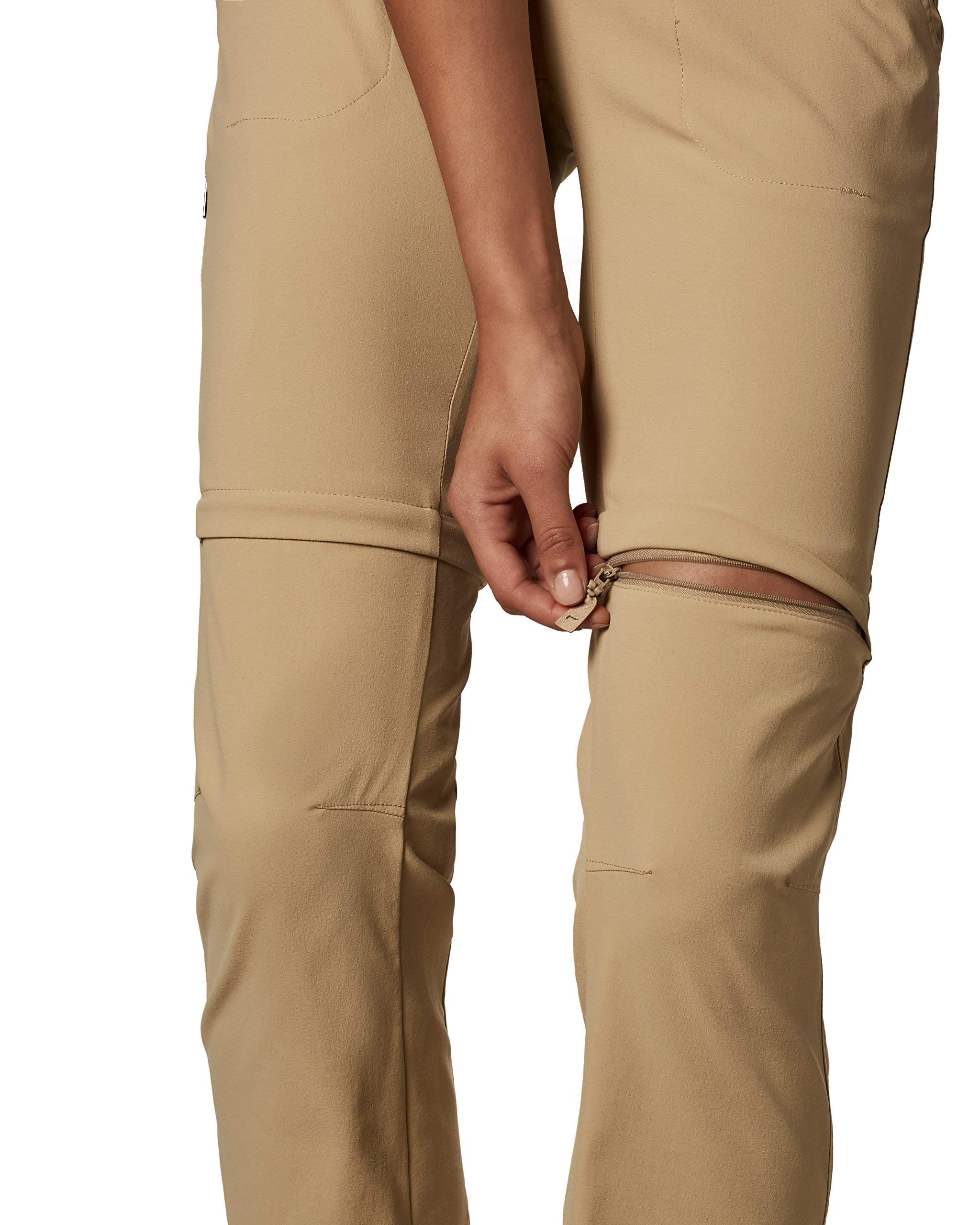 Columbia Women's Standard Saturday Trail II Convertible Pant, British Tan, 8 Regular