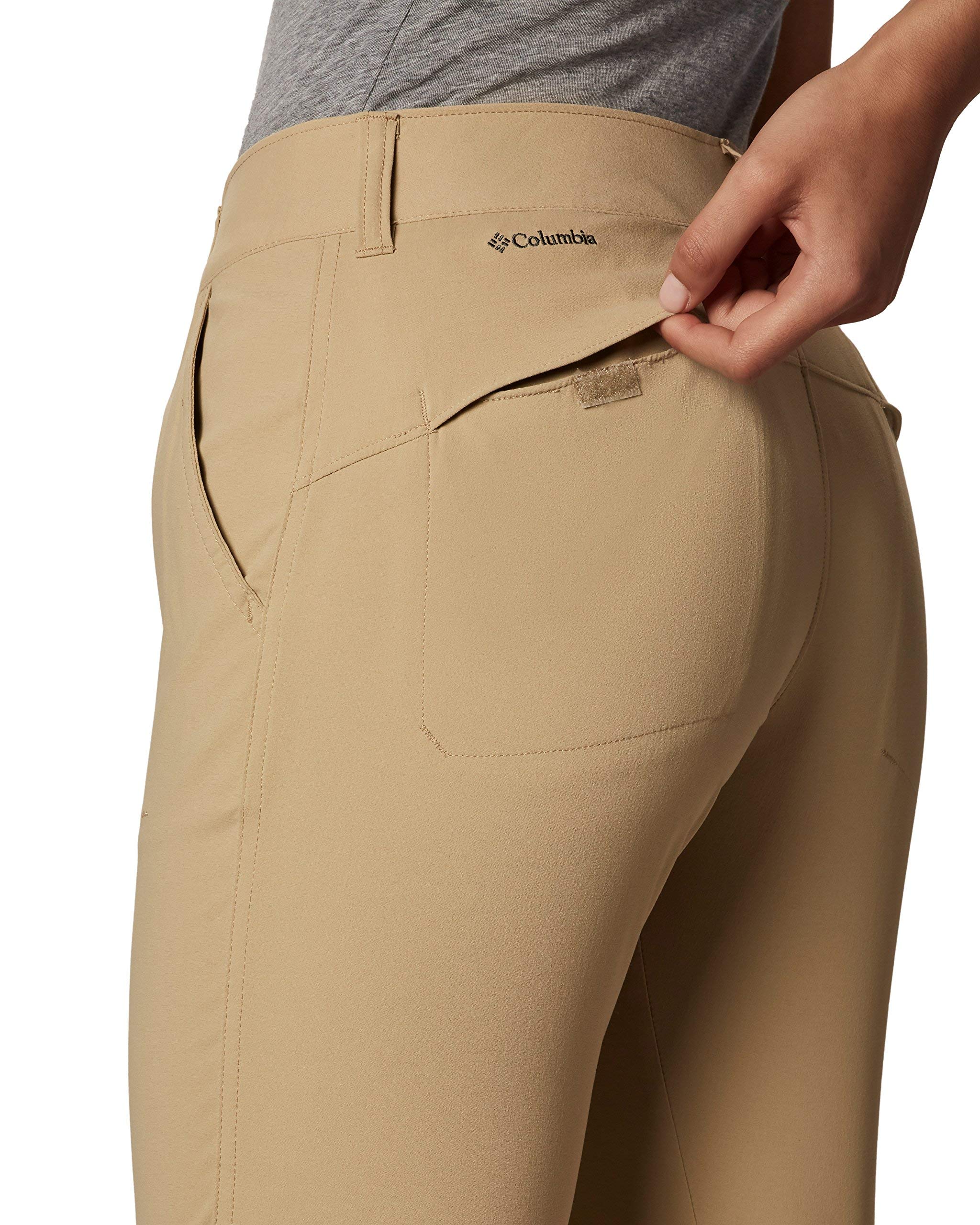 Columbia Women's Standard Saturday Trail II Convertible Pant, British Tan, 8 Regular