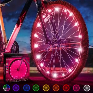 activ life bike wheel lights (1 tire, pink) top summer presents for girls 3 year old + teens & women. best 2024 summer gift ideas for her, wife, mom, friend, sister, girlfriend and popular aunts