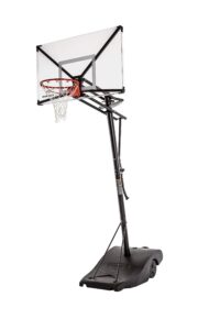 silverback nxt portable adjustable 10ft outdoor basketball hoop - 50" and 54" basketball goal backboard available - assembles in 90 minutes