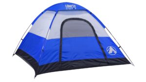 3-person camping tent – includes rain fly and carrying bag – lightweight outdoor tent for backpacking, hiking, or beach by gigatent