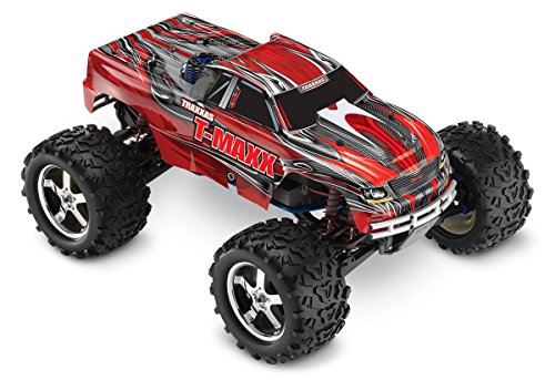 Traxxas T-Maxx 3.3: Powered 4WD Maxx Monster Truck (1/10 Scale), Red