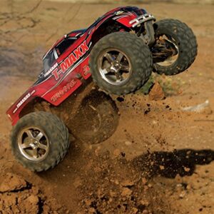 Traxxas T-Maxx 3.3: Powered 4WD Maxx Monster Truck (1/10 Scale), Red