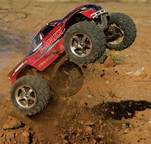 Traxxas T-Maxx 3.3: Powered 4WD Maxx Monster Truck (1/10 Scale), Red