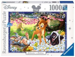 ravensburger disney bambi collector's edition - 1000 piece jigsaw puzzle for adults | unique softclick technology | premium quality pieces | ideal gift for puzzle enthusiasts