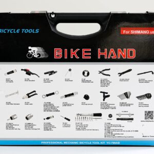 Bikehand Bike Bicycle Repair Tool Kit with Torque Wrench - Quality Tools Kit Set for Mountain Bike Road Bike Maintenance In a Neat Storage Case