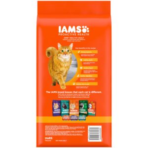 IAMS PROACTIVE HEALTH Adult Healthy Dry Cat Food with Chicken Cat Kibble, 3.5 lb. Bag