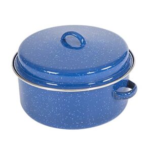 stansport enamel cook pot with lid (10640)