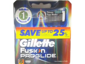 gillette 50101-1 fusion proglide mens refill cartridge blades - 8 count