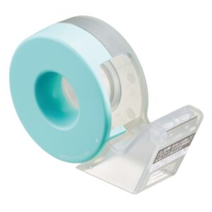 kokuyo masking tape dispenser karu-cut, light blue (t-sm300-1lb)