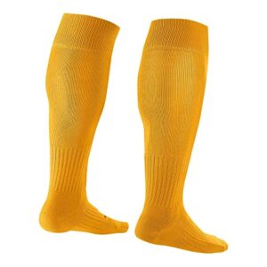 Nike Classic II Cushion Over-The-Calf Soccer Football Socks (Large, University Gold/Black)