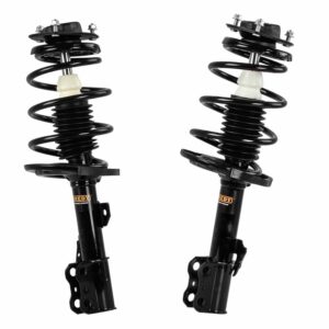 oredy 2pcs front complete struts with coil springs replacement for 2004 2005 2006 toyota camry solara lexus es330-172205 172206