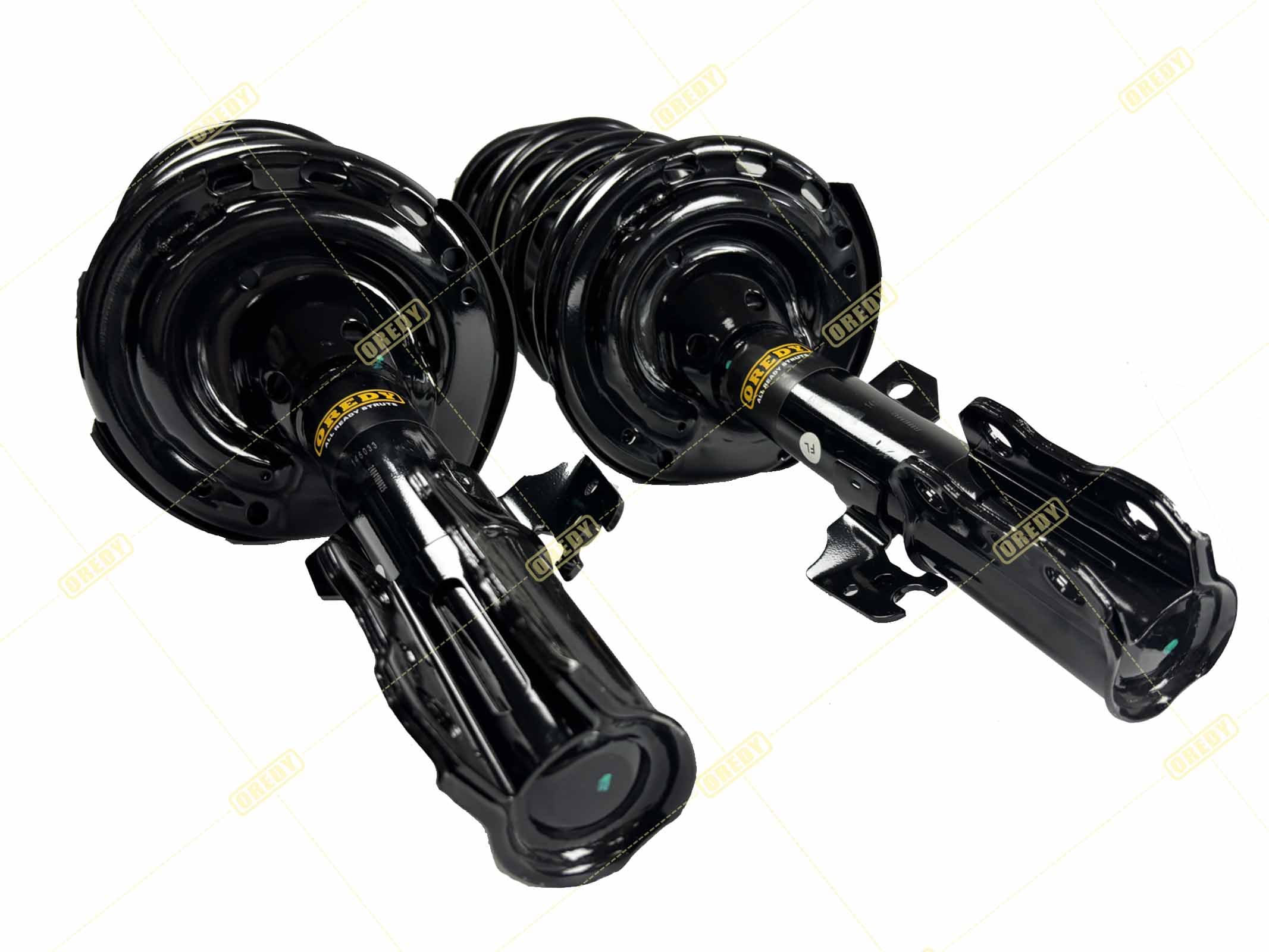 OREDY 2PCS Front Complete Struts with Coil Springs Replacement for 2004 2005 2006 Toyota Camry Solara Lexus ES330-172205 172206