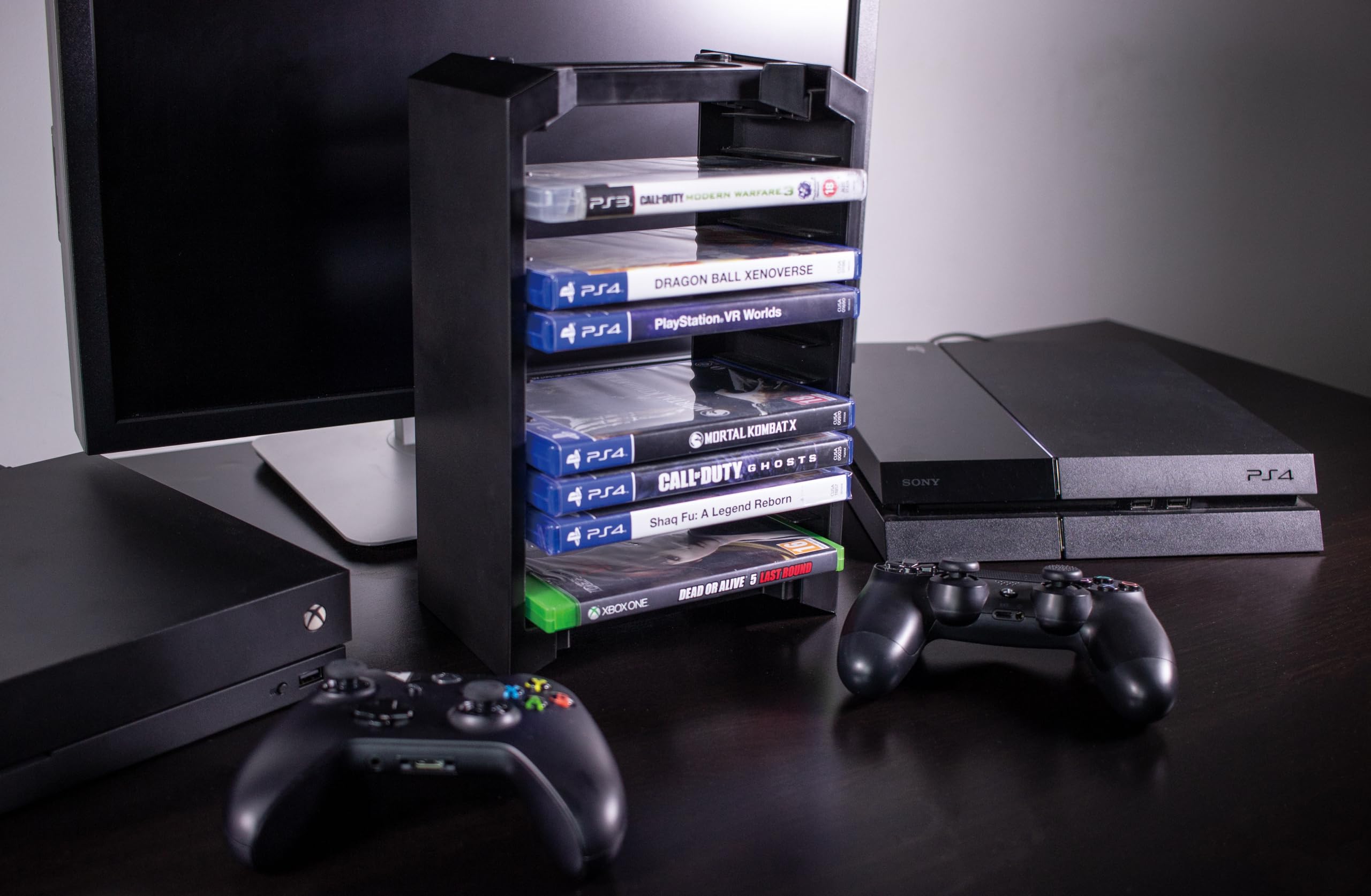 Universal Games and Blu-ray Storage Tower (PS4/PS3/Xbox One)