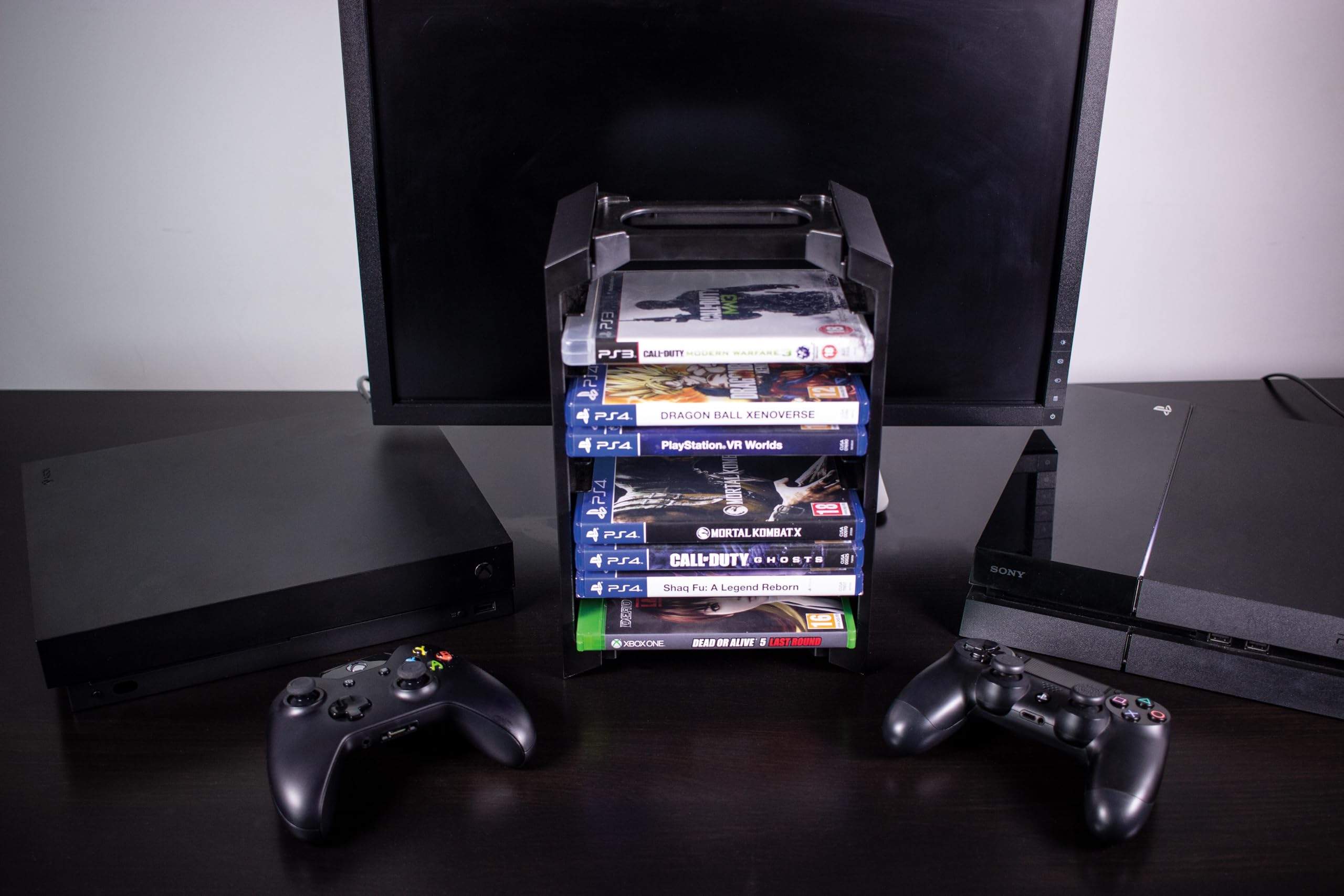 Universal Games and Blu-ray Storage Tower (PS4/PS3/Xbox One)