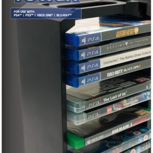 Universal Games and Blu-ray Storage Tower (PS4/PS3/Xbox One)