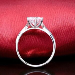 TenFit Jewelry Engagement Ring for Women Wedding Band 4ct Simulated Diamond Rings