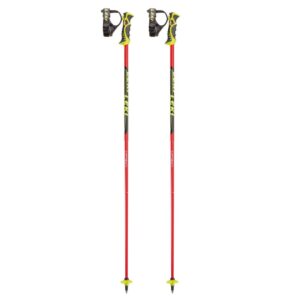 leki venom sl ski poles - 130/black-red