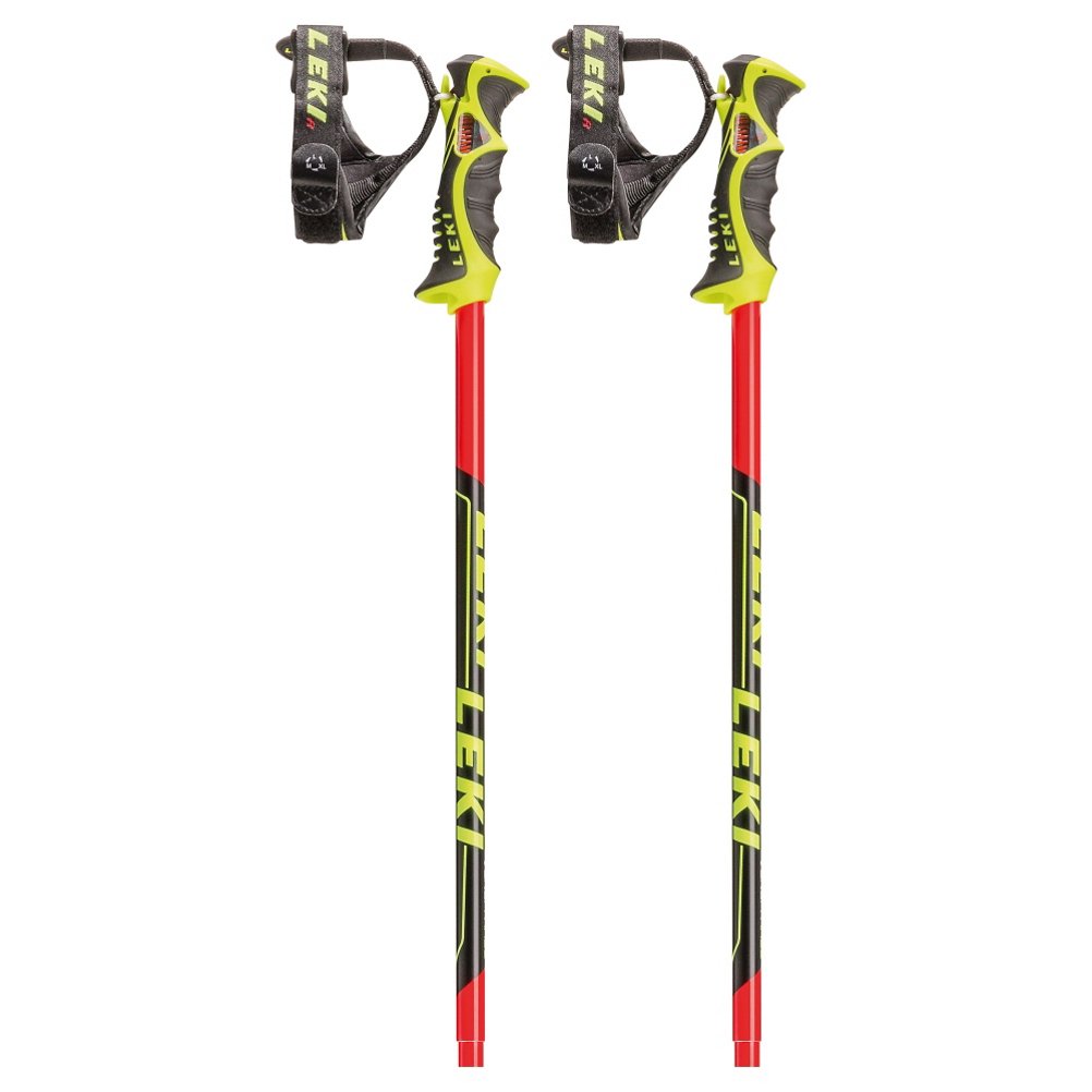 LEKI Venom SL Ski Poles - 130/Black-Red