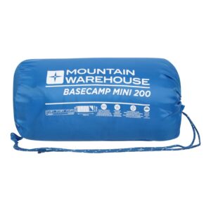 Mountain Warehouse Basecamp 200 Mini Sleeping Bag Blue