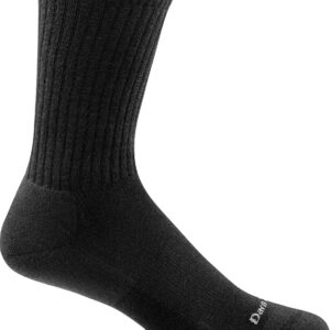 DARN TOUGH (Style 1657) Men's The Standard Lifestyle Sock - Black, Large