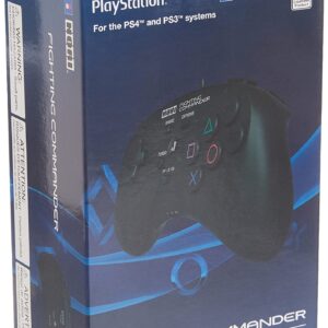 HORI Fighting Commander for PlayStation 4 & 3 Officially Licensed by Sony - PlayStation 4