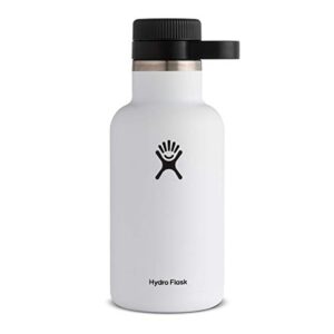 hydro flask 64 oz growler white