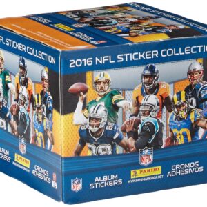 Panini NFL 2016 Sticker Refill Box, Small, Black