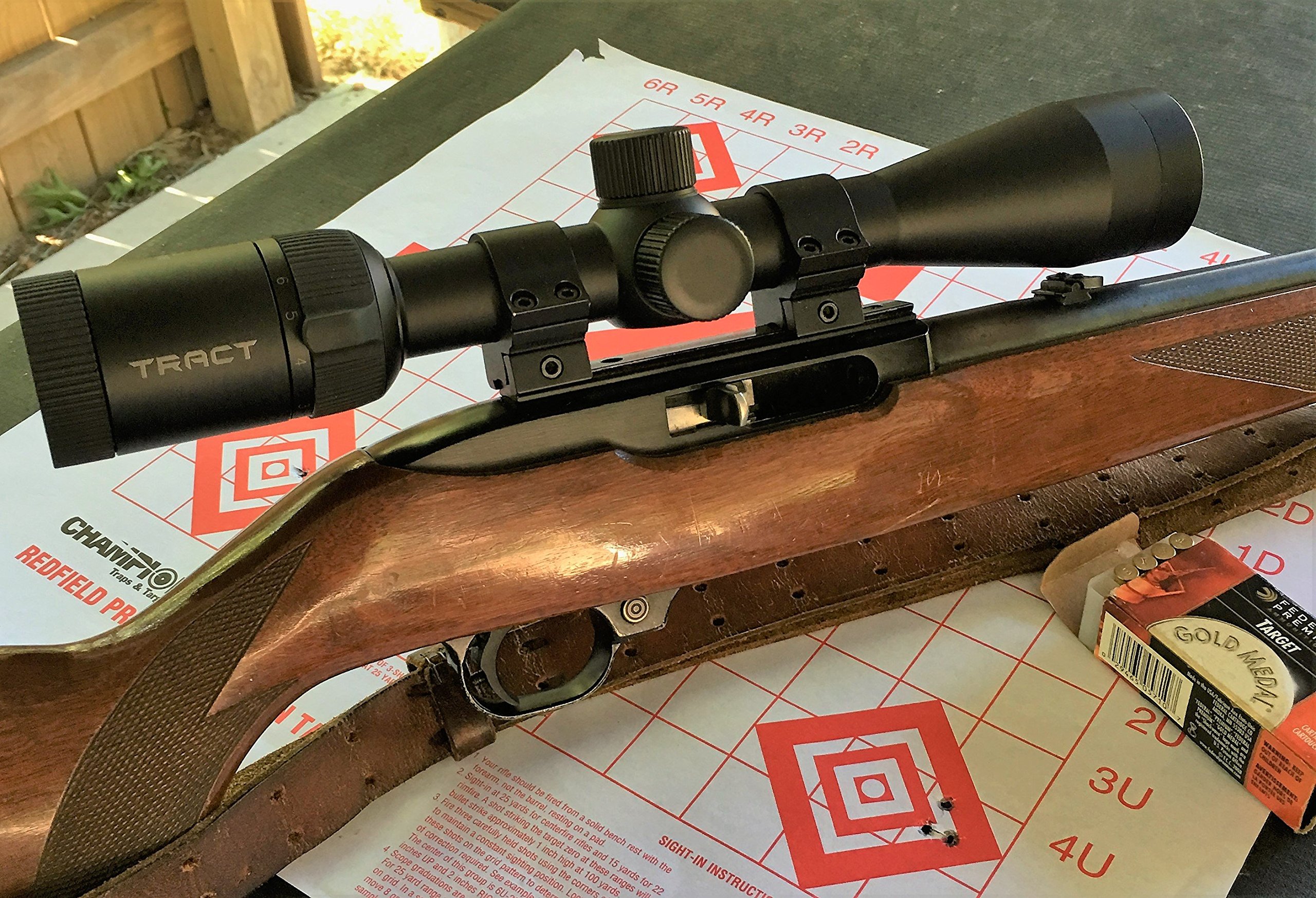 TRACT 22 FIRE 3-9x40 Rimfire Scope w/Impact BDC Reticle - Rimfire Optics for The Ultimate in Versatility