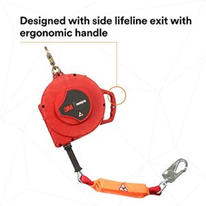 3M Fall Protection Business Protecta Rebel Self Retracting Lifeline, Leading Edge, Cable 3590546, 50'. (15.2M), 1 Each